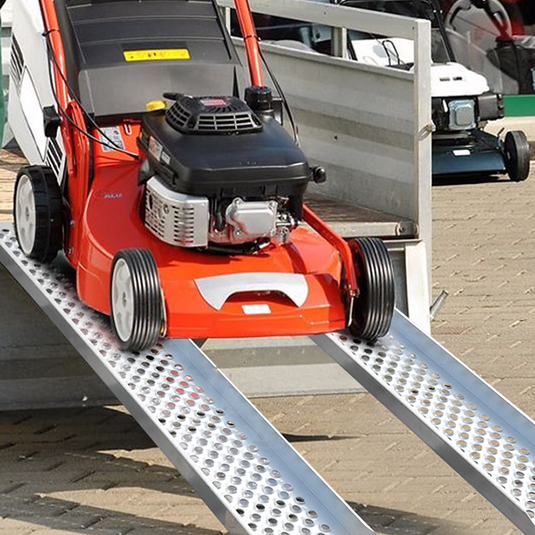Lawn Mower & Mechanical Ramp – Ruedamann Ramp