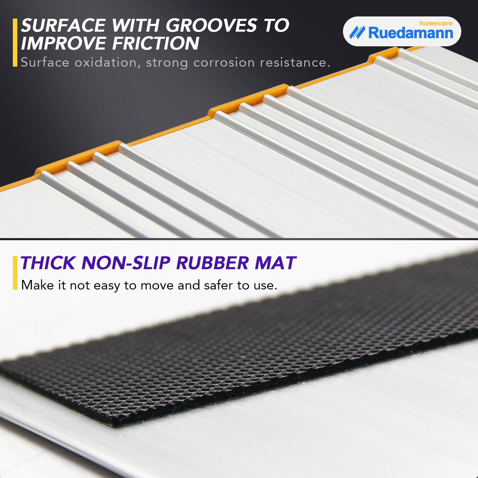 Aluminum Threshold Ramp – Ruedamann Ramp